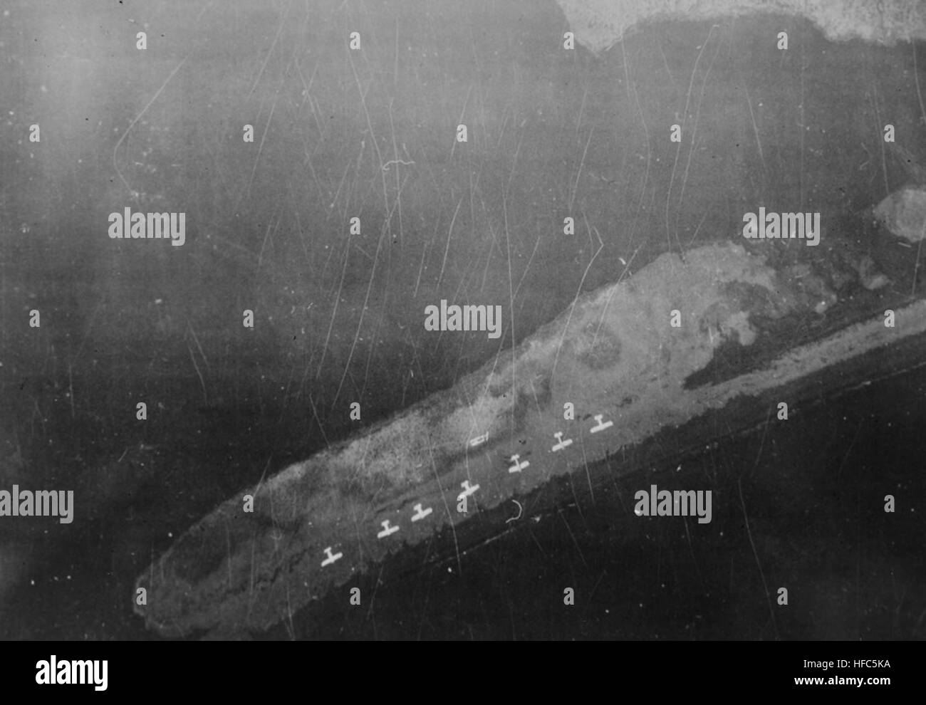 Japanese decoy aircraft on Kiska in June 1942 Stock Photo - Alamy