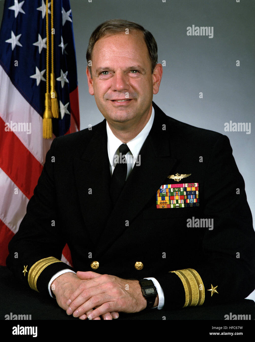 Rear Adm. (lower half) John M. Luecke, USN (uncovered) John M. Luecke ...