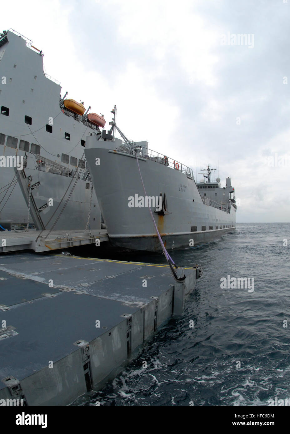 Logistic support vessel general frank s besson lsv 1 hi-res stock ...