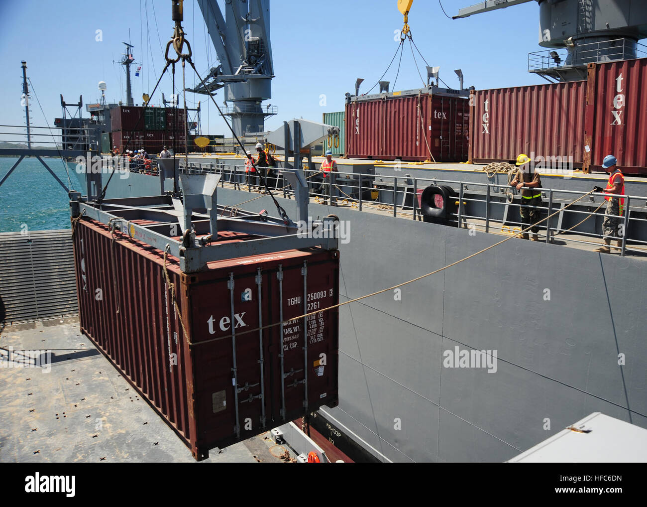 Navy cargo handling battalion one nchb 1 hi-res stock photography and ...