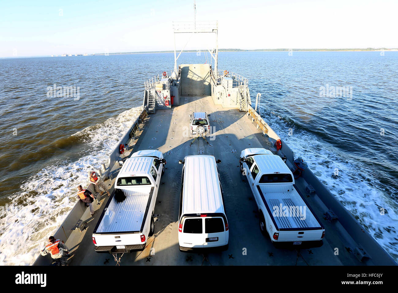 U.S. Army Vessel Hobkirk (LCU 2023), 7th Sustainment Brigade ...