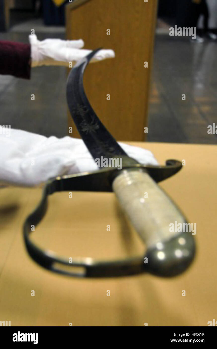 Joshua Barney%%%%%%%%E2%%%%%%%%80%%%%%%%%99s iconic sword Stock Photo ...