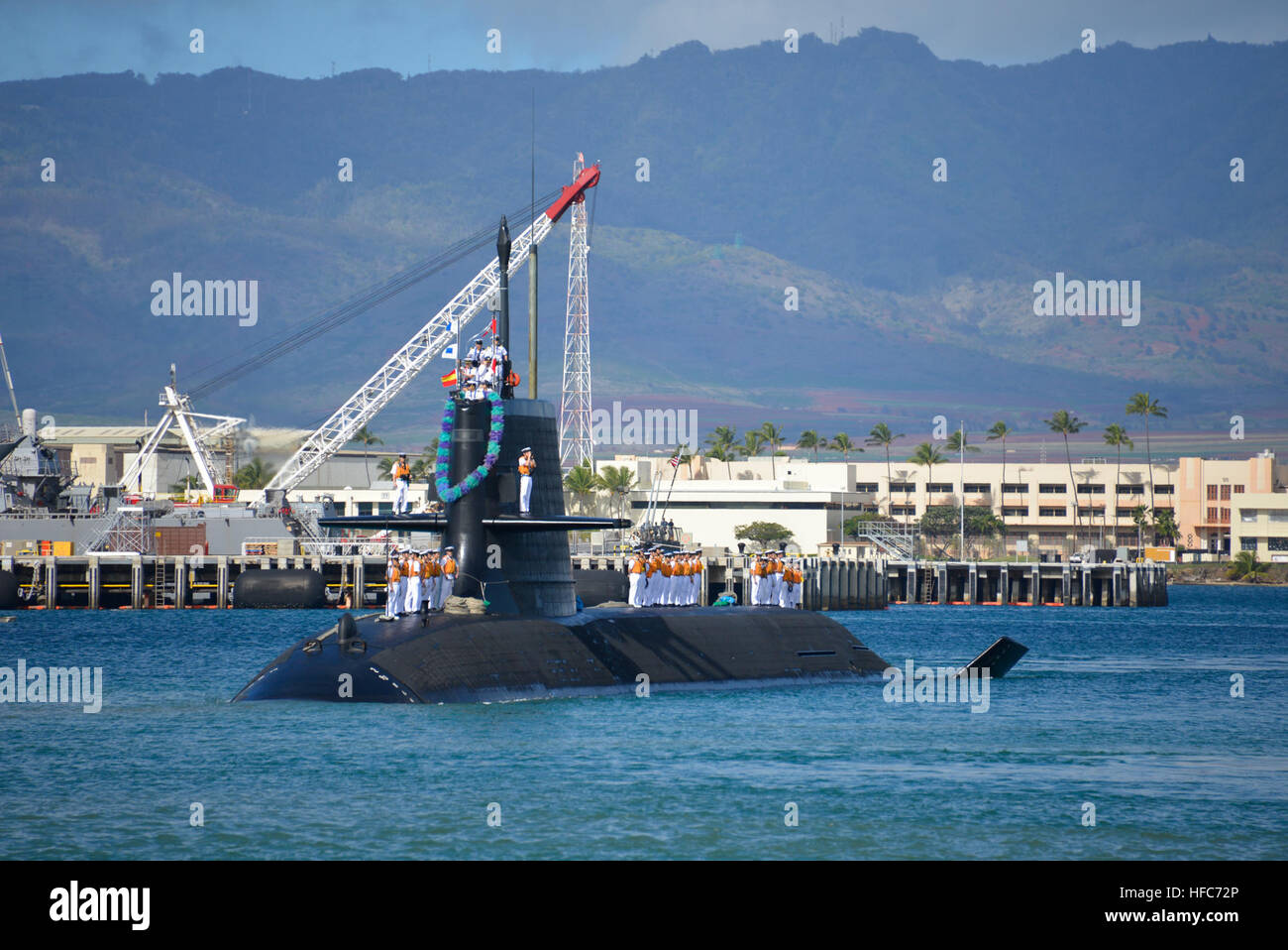 Japan Maritime Self Defense Force (JMSDF) submarine Hakuryu (SS 503 ...
