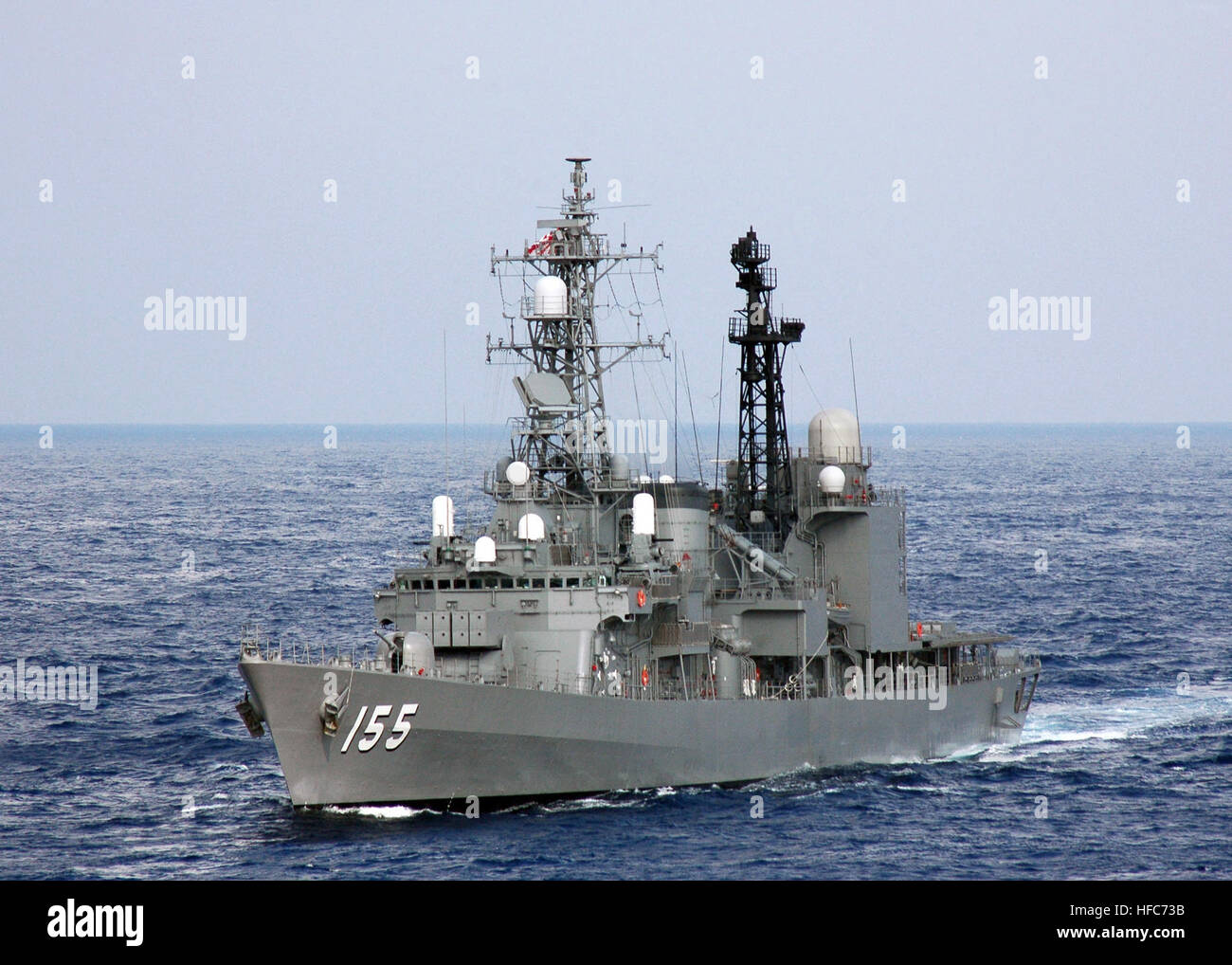 Japanese Maritime Self Defense Force (JMSDF) Asagiri Class Destroyer ...