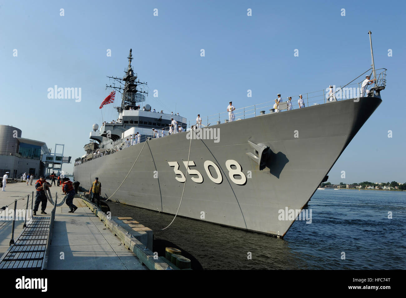 Jmsdf ship kashima tv 3508 hi-res stock photography and images - Alamy