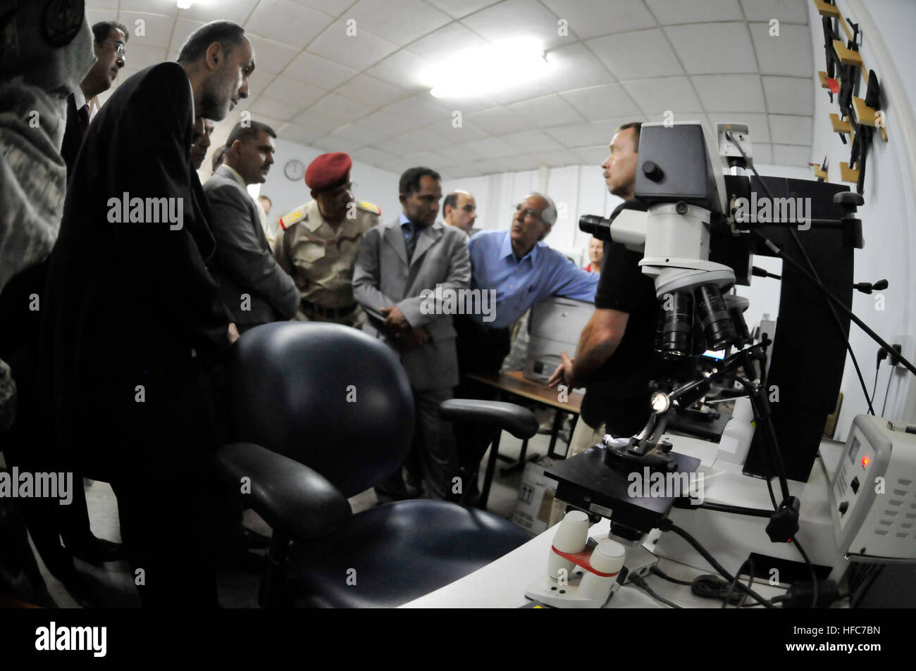 Judges from the Central Criminal Court, Iraq, participate in a Judges ...