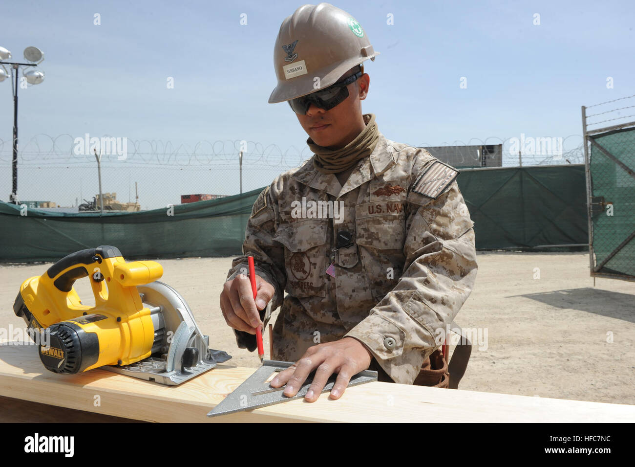 130419-N-OV434 KANDAHAR, Afghanistan (April 19, 2013) Seabees assigned ...