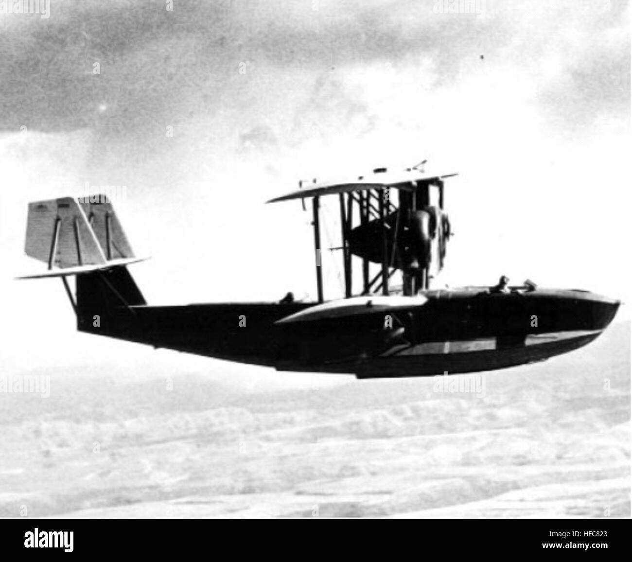 Keystone PK-1 in flight Stock Photo - Alamy