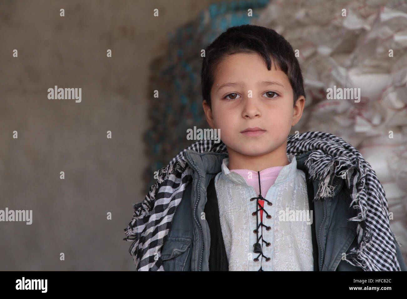 An Afghan boy on the street in Farah City, Nov. 20. PRT Farah's mission ...