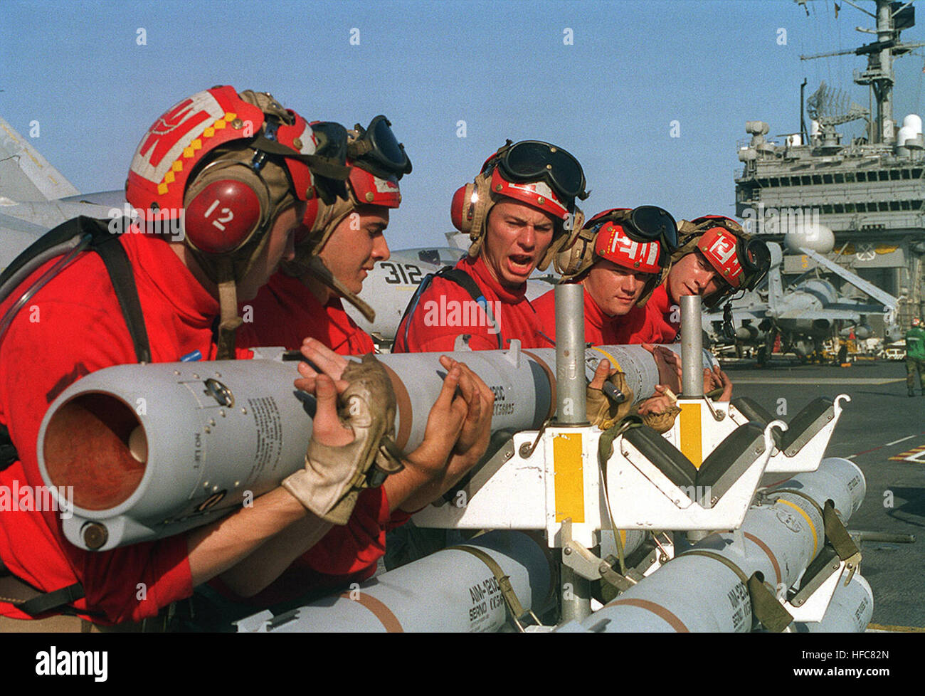 970518-N-4178D-002 ABOARD USS CONSTELLATION (May 18, 1997) -- Corporal ...