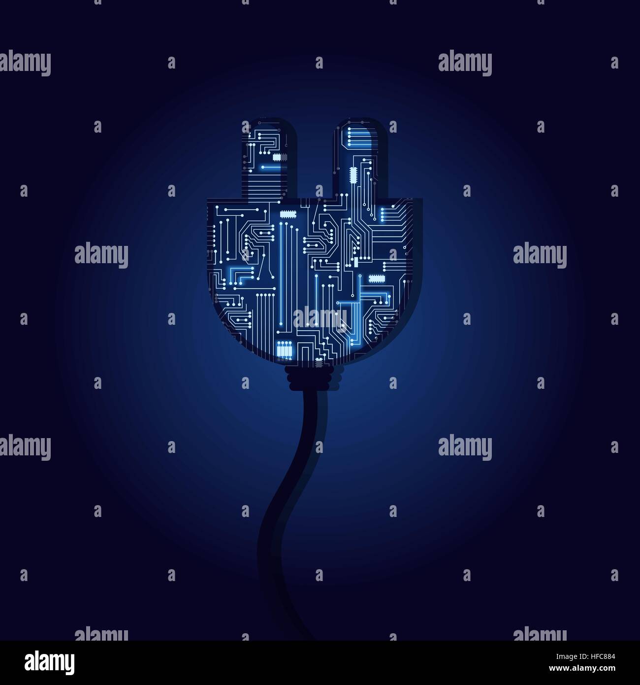 Electronic devic Stock Vector Images - Alamy