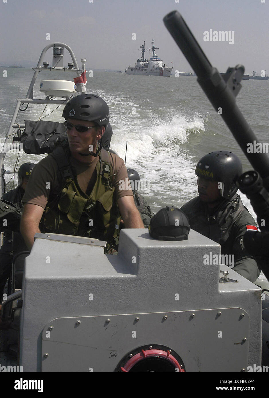 U.S. Navy Chief Master-at-Arms Robert Hewitt, of Mobile Security ...