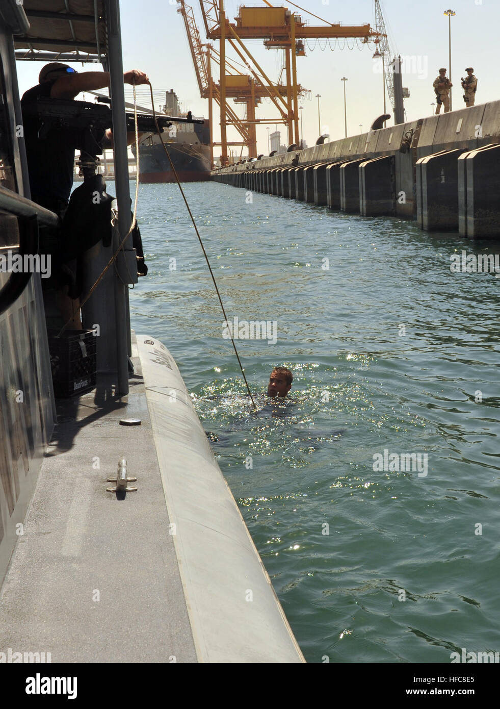 Mobile Diving and Salvage Unit 2, forward deployed from Little Creek ...