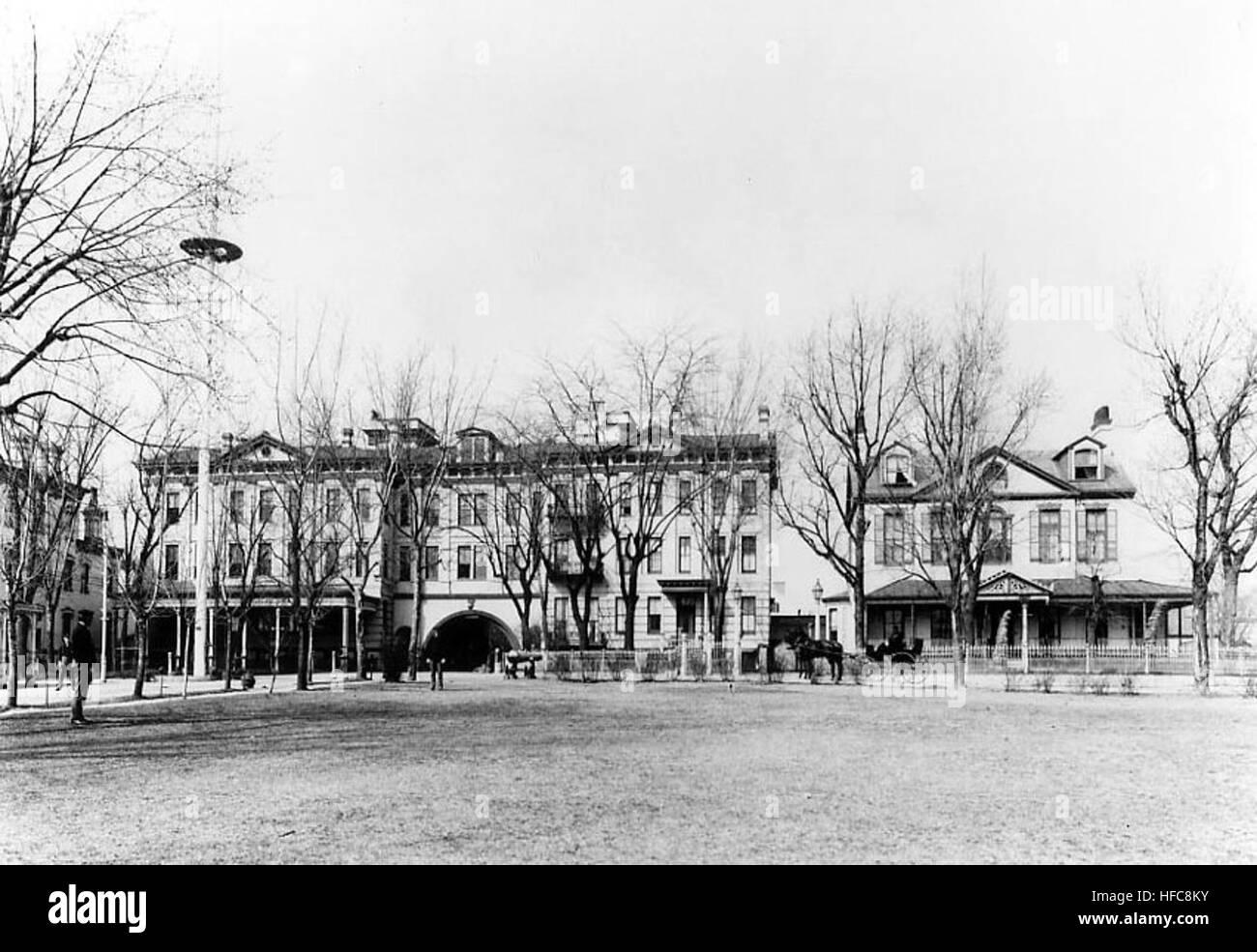 Latrobe Gate - circa 1900 Stock Photo - Alamy