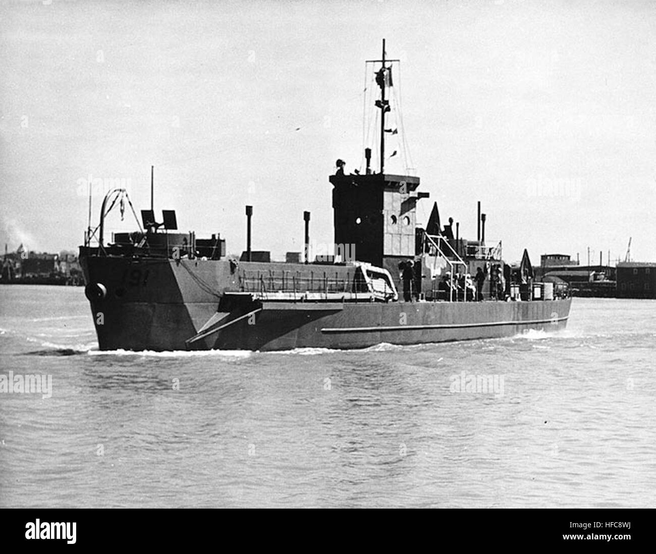 LCI (L)-191 is a World War II era Landing Craft Infantry (Large) vessel ...