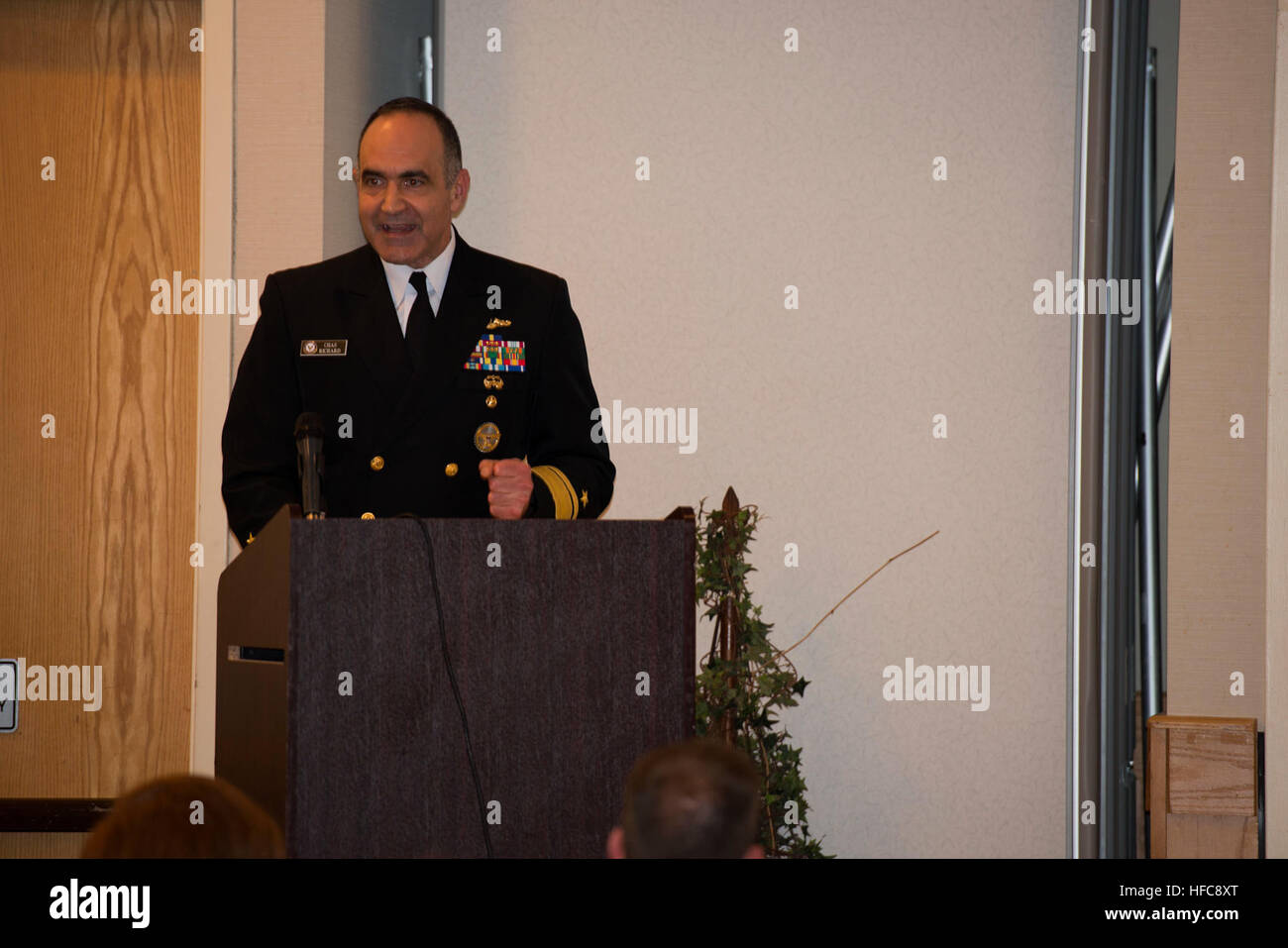SILVERDALE, Wash. (March 11, 2016) - Rear Adm. Charles Richard ...