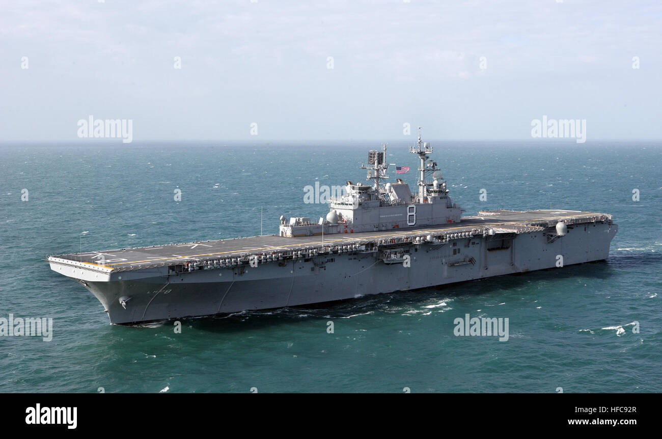 LHD8 Sea Trial Stock Photo - Alamy