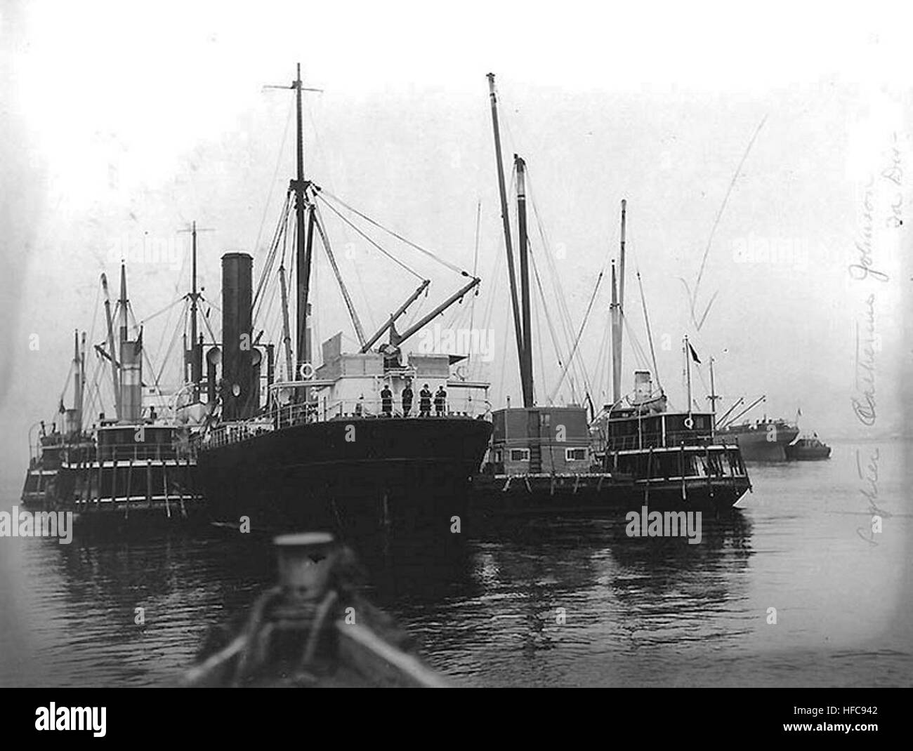 Lighters Metcalf No. 1, George H. Johnson, and Catherine Johnson ...