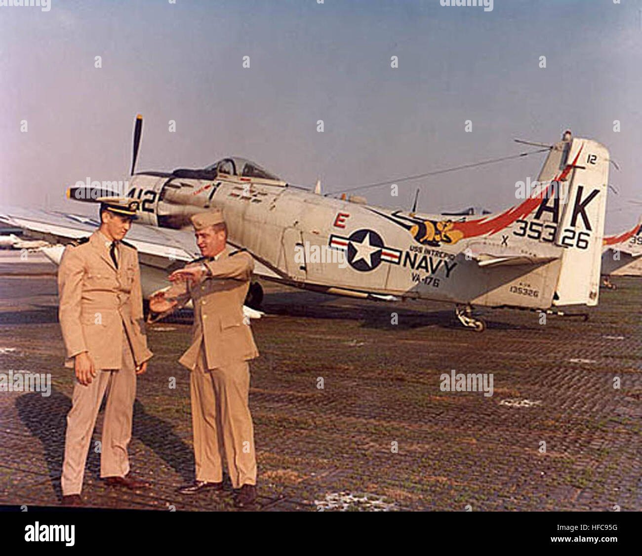 A-1H VA-176 Patton Stock Photo - Alamy