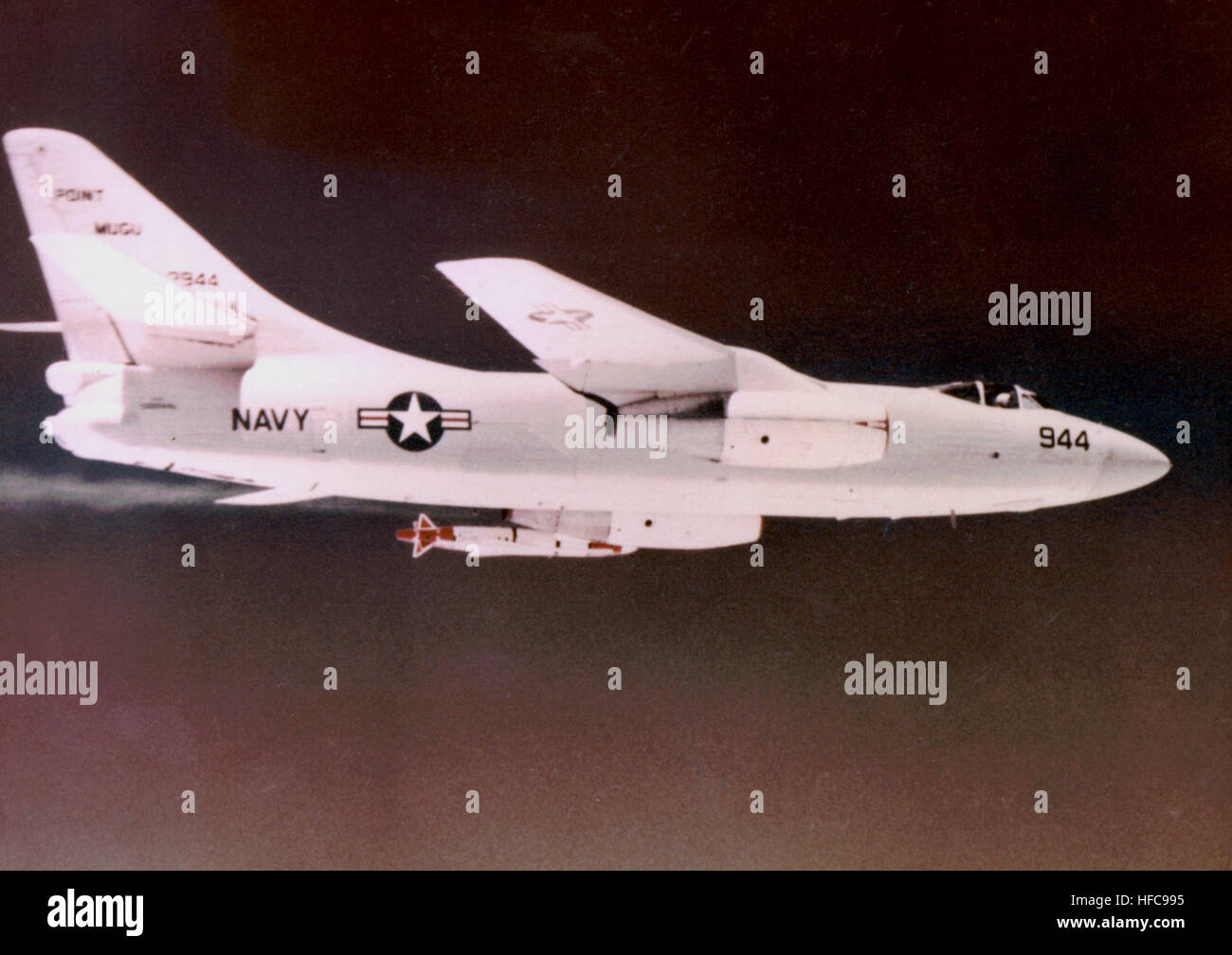 A-3B with Corvus missile at Point Mugu range Stock Photo - Alamy
