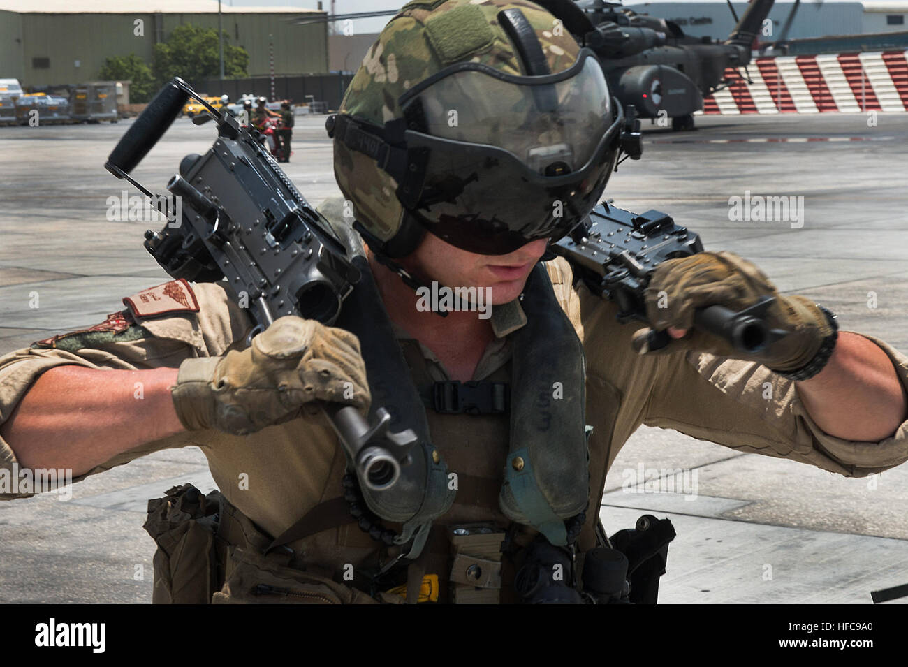Helicopter and naval guns hi-res stock photography and images - Alamy