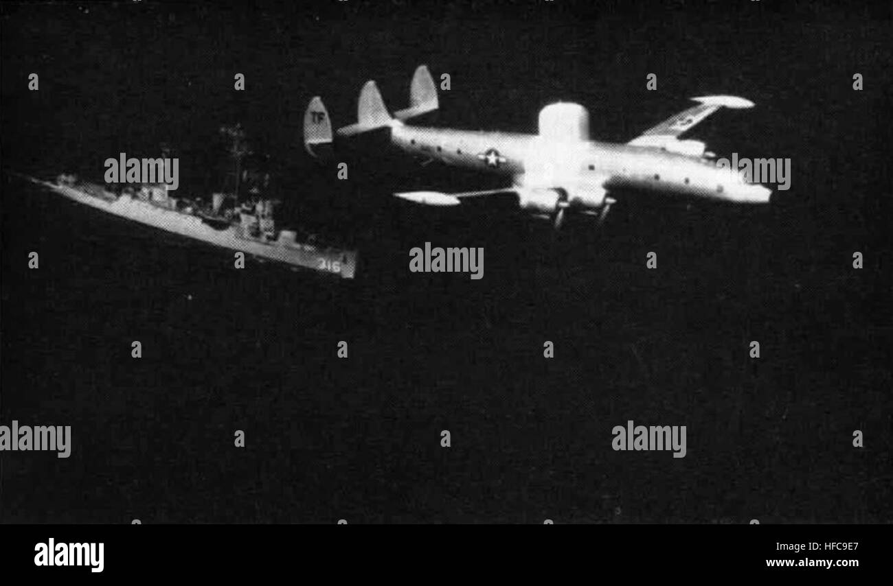 Lockheed WV-2 over DDR-316 1957 Stock Photo - Alamy