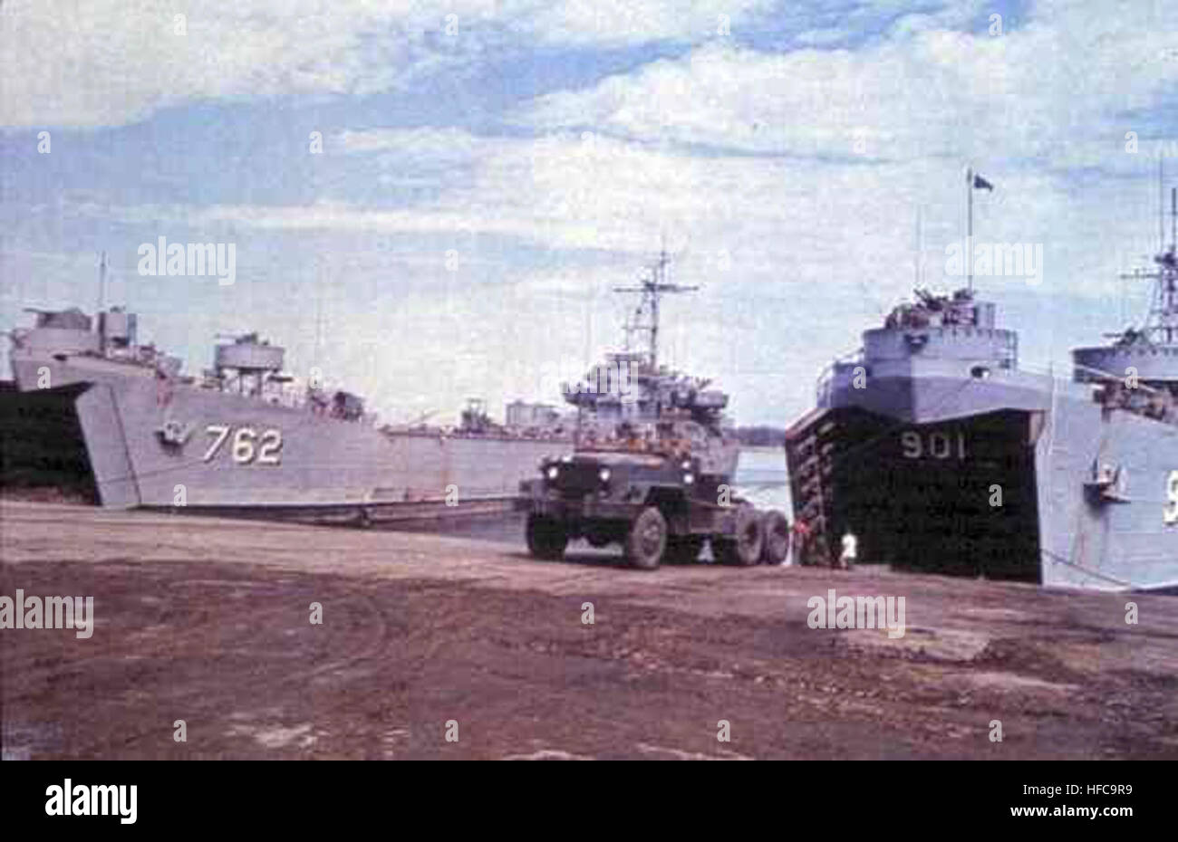 LST-762 and LST-901 Stock Photo - Alamy