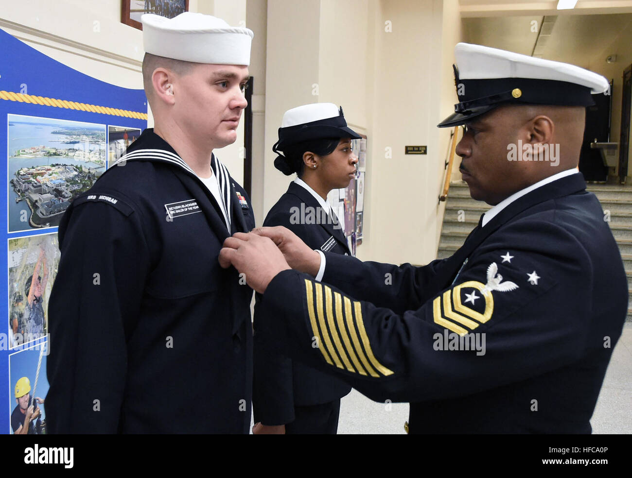 Intelligence specialist 1st class johnetta heckard hi-res stock ...