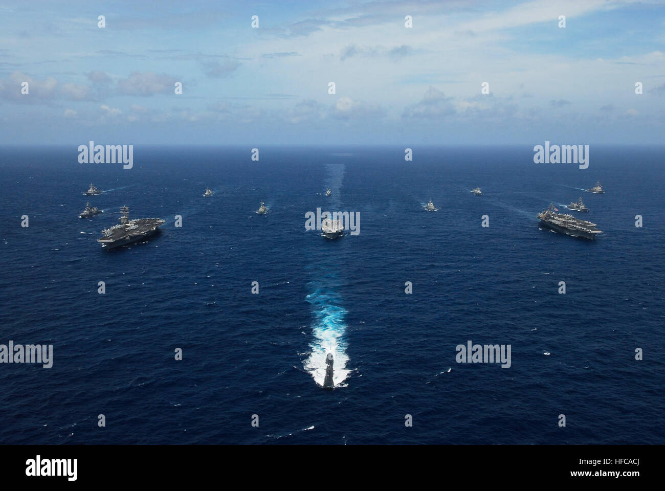 USS KITTY HAWK, At sea (Sept. 5, 2007) - Naval ships from India ...