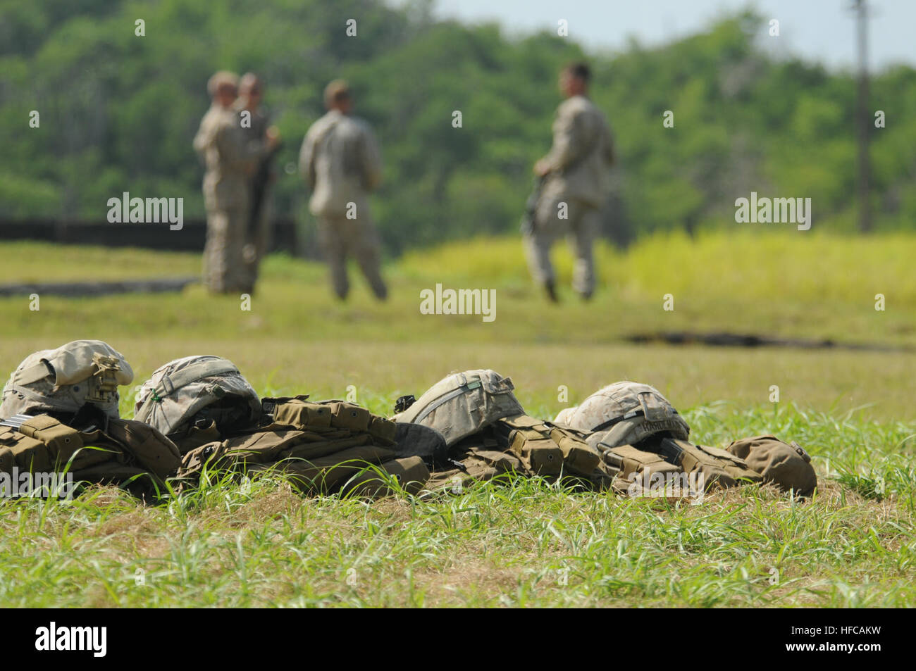 110726-N-AT101-115 GUANTANAMO BAY, Cuba – Marines attached to Marine ...