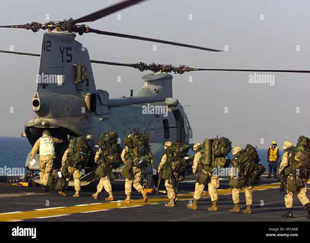 030221-N-1512S-295 Marines from 2d Marine Expeditionary Brigade (2 MEB ...