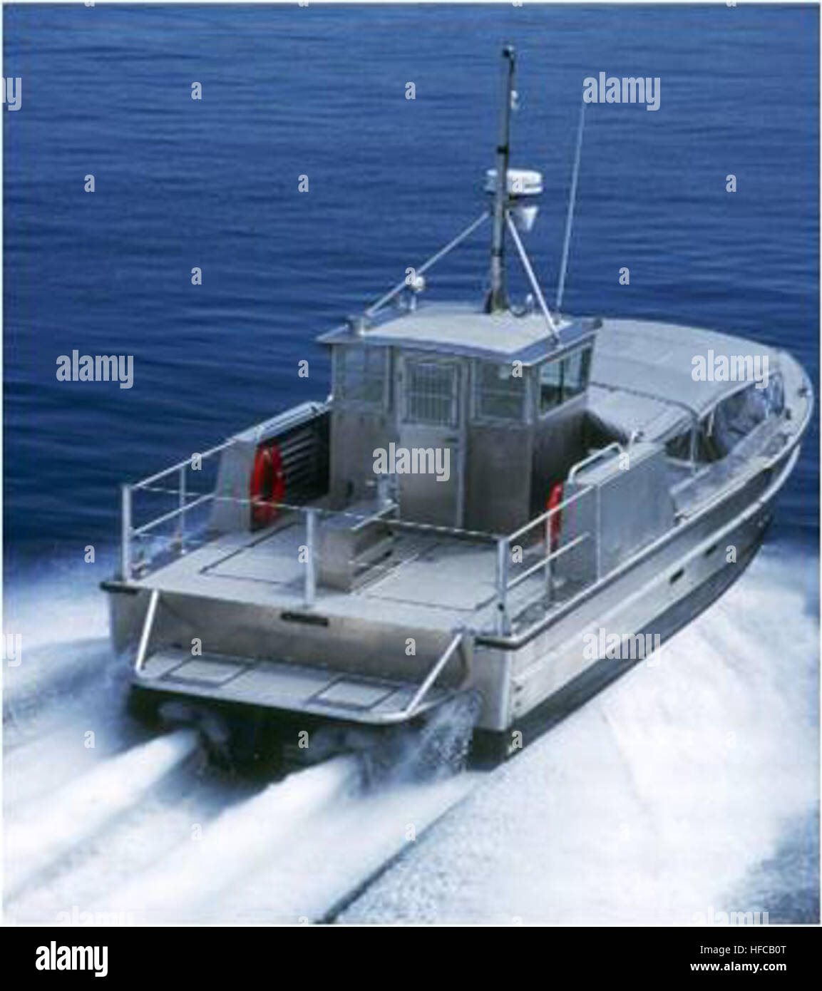 Maritime Prepositioning Force Utility Boat - Aft View Stock Photo - Alamy