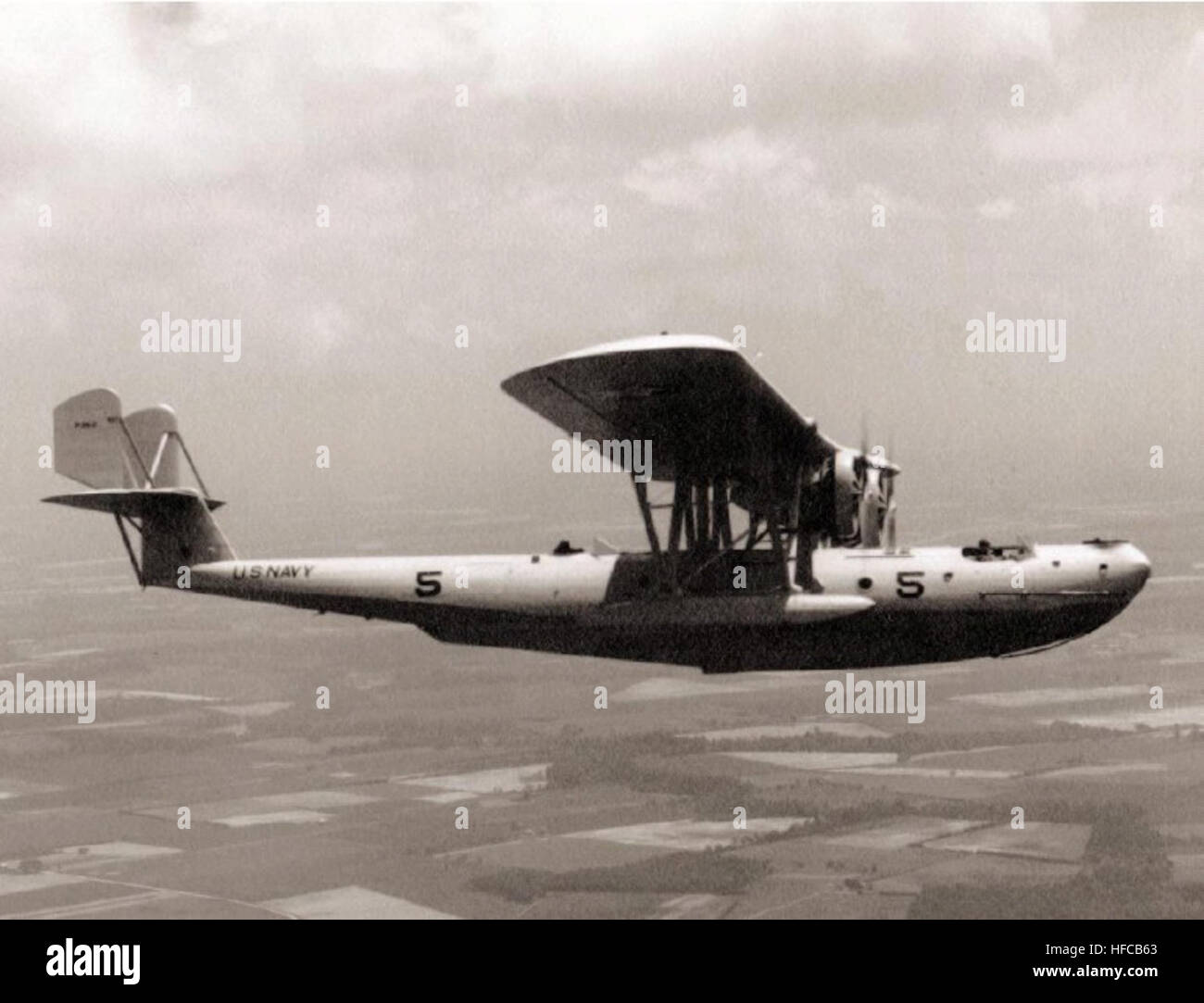 Martin P3M in flight Stock Photo - Alamy