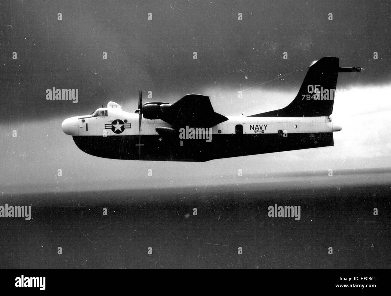 Martin P5M-2 Marlin VP-40 in flight Stock Photo - Alamy