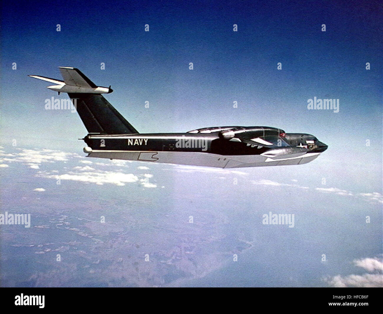 The Martin P6M Seamaster is a long-range jet-powered seaplane designed ...