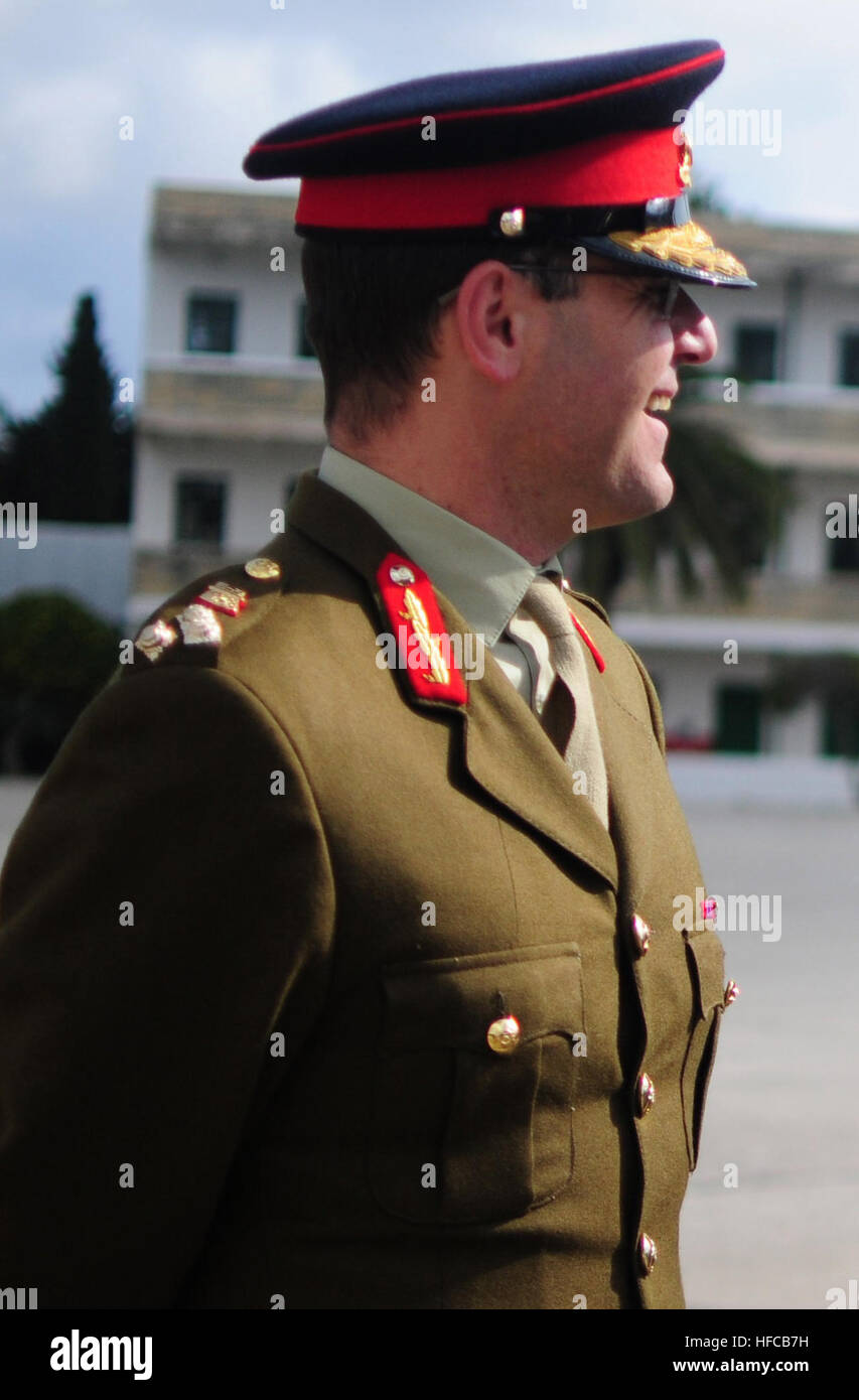 Adm. Samuel J. Locklear III (center), commander, U.S. Naval Forces ...