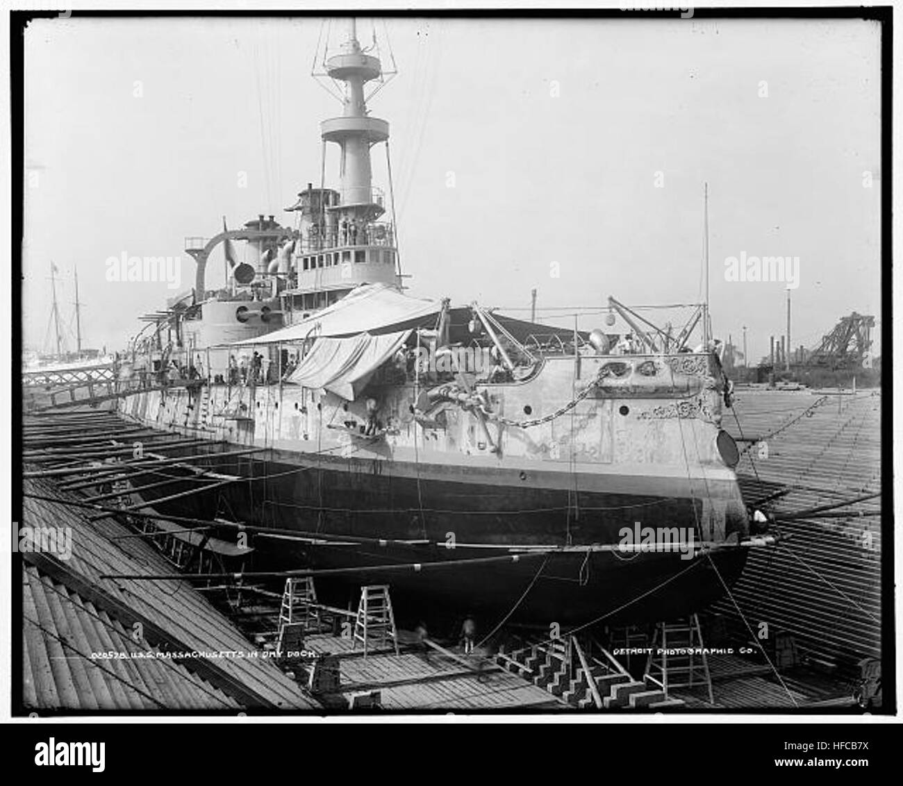 In Drydock Black and White Stock Photos & Images - Alamy