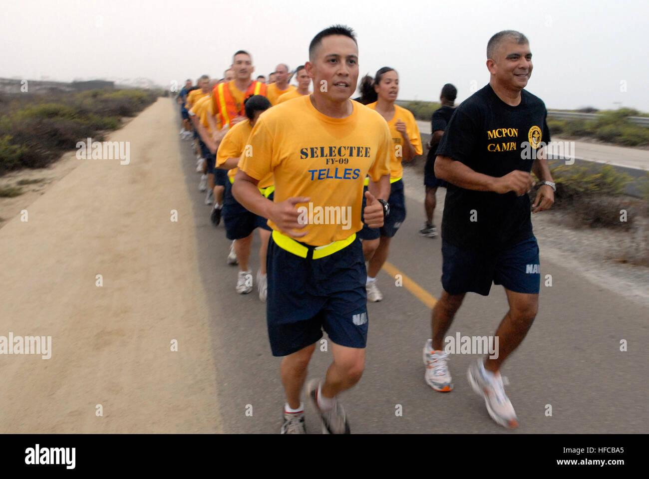 Visits With Chief Petty Officer Selectees High Resolution Stock ...