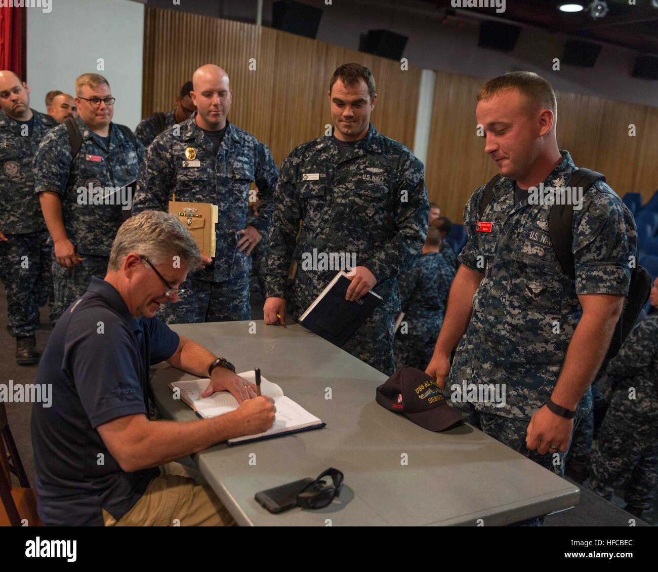 BANGOR, Wash. (Aug. 24, 2016) Master Chief Petty Officer of the Navy ...