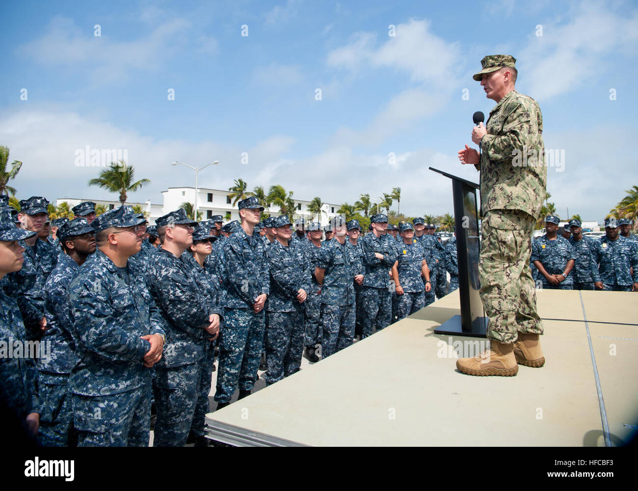 KEY WEST, Fla. (March 30, 2016) Master Chief Petty Officer of the Navy ...