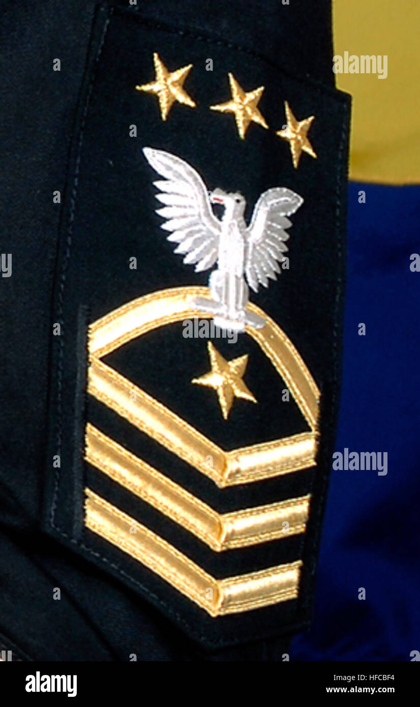 Master Chief Petty Officer of the Navy rate badge, representing the ...