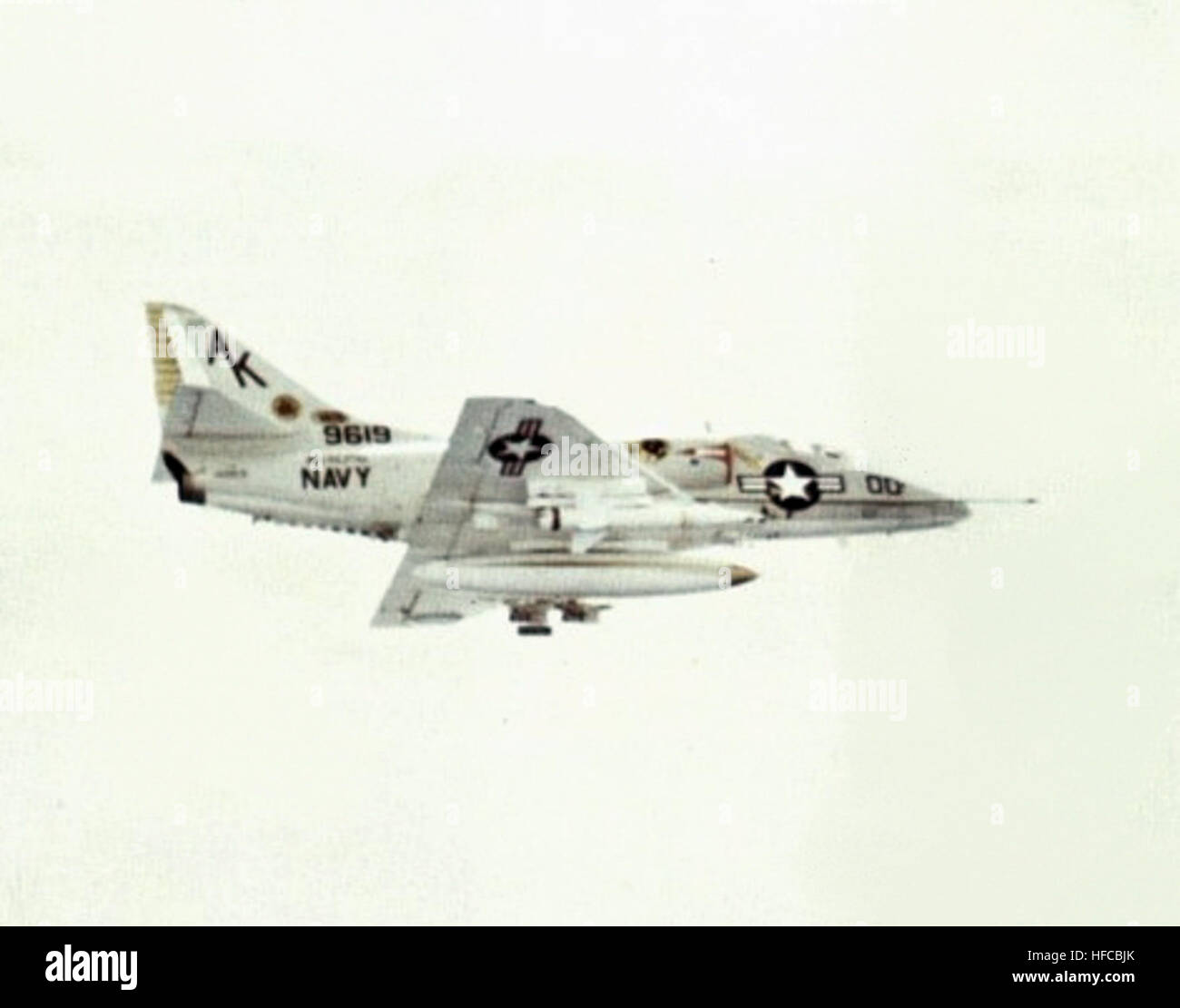 A-4C VA-15 with Bullpup missile 1967 Stock Photo - Alamy