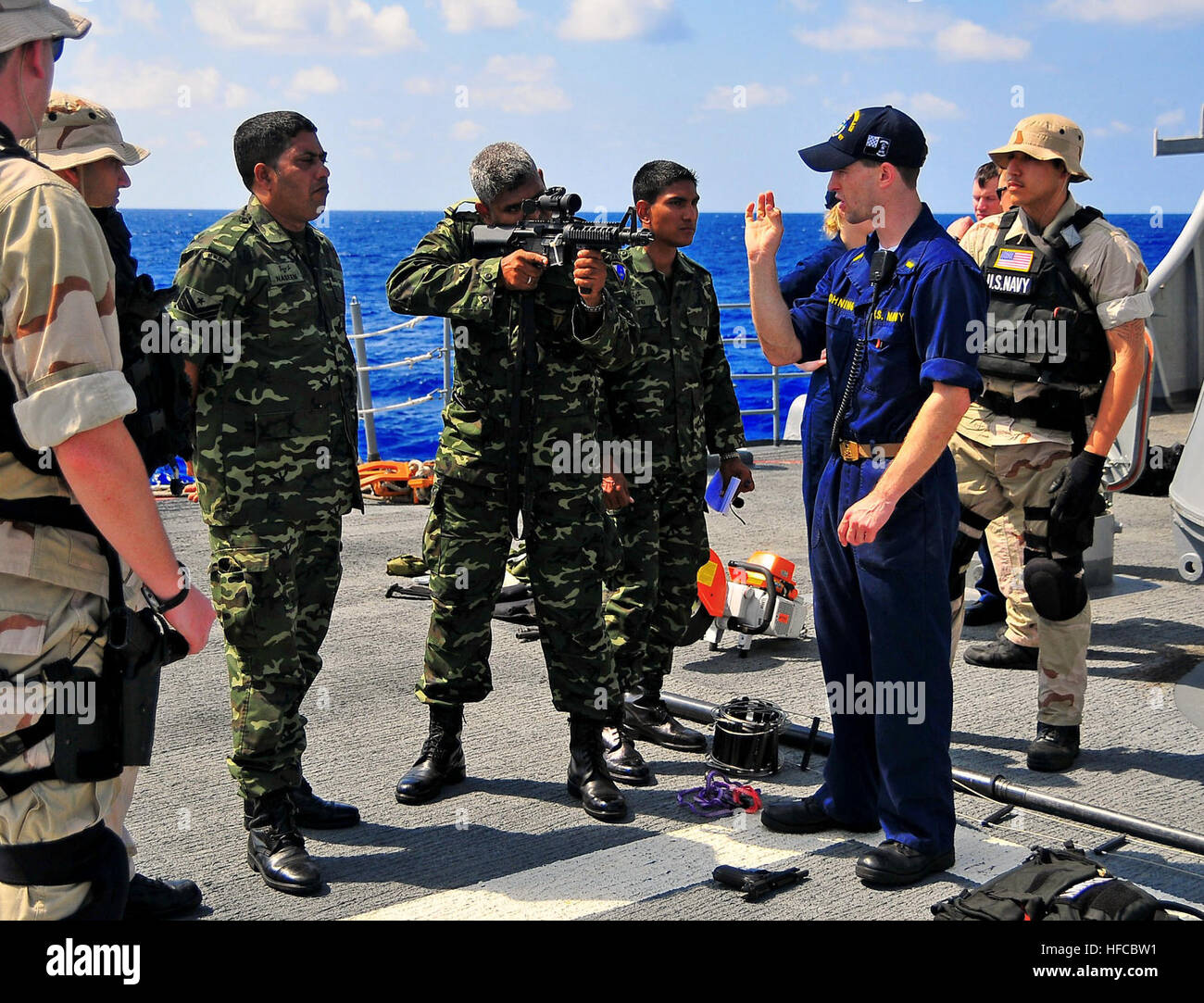 Maldives national defense force hi-res stock photography and images - Alamy