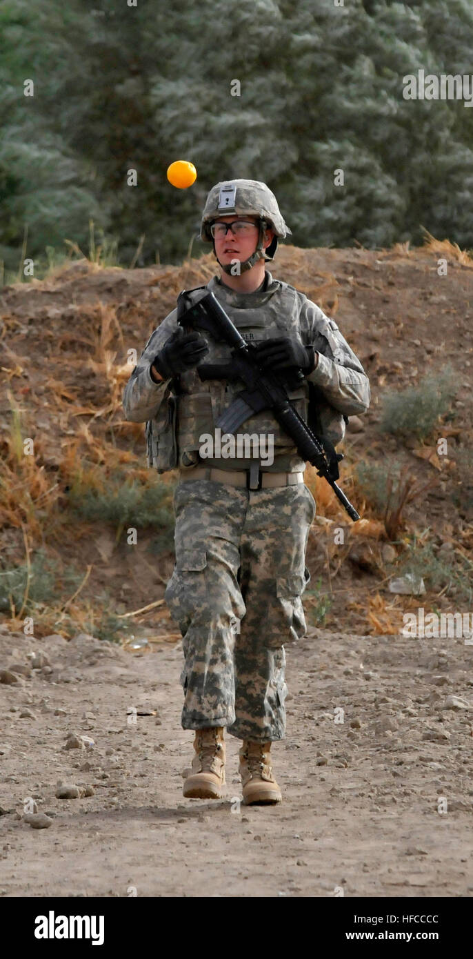 A U.S. Soldier from Charlie Troop, 1st Platoon, 1-150th Armored ...