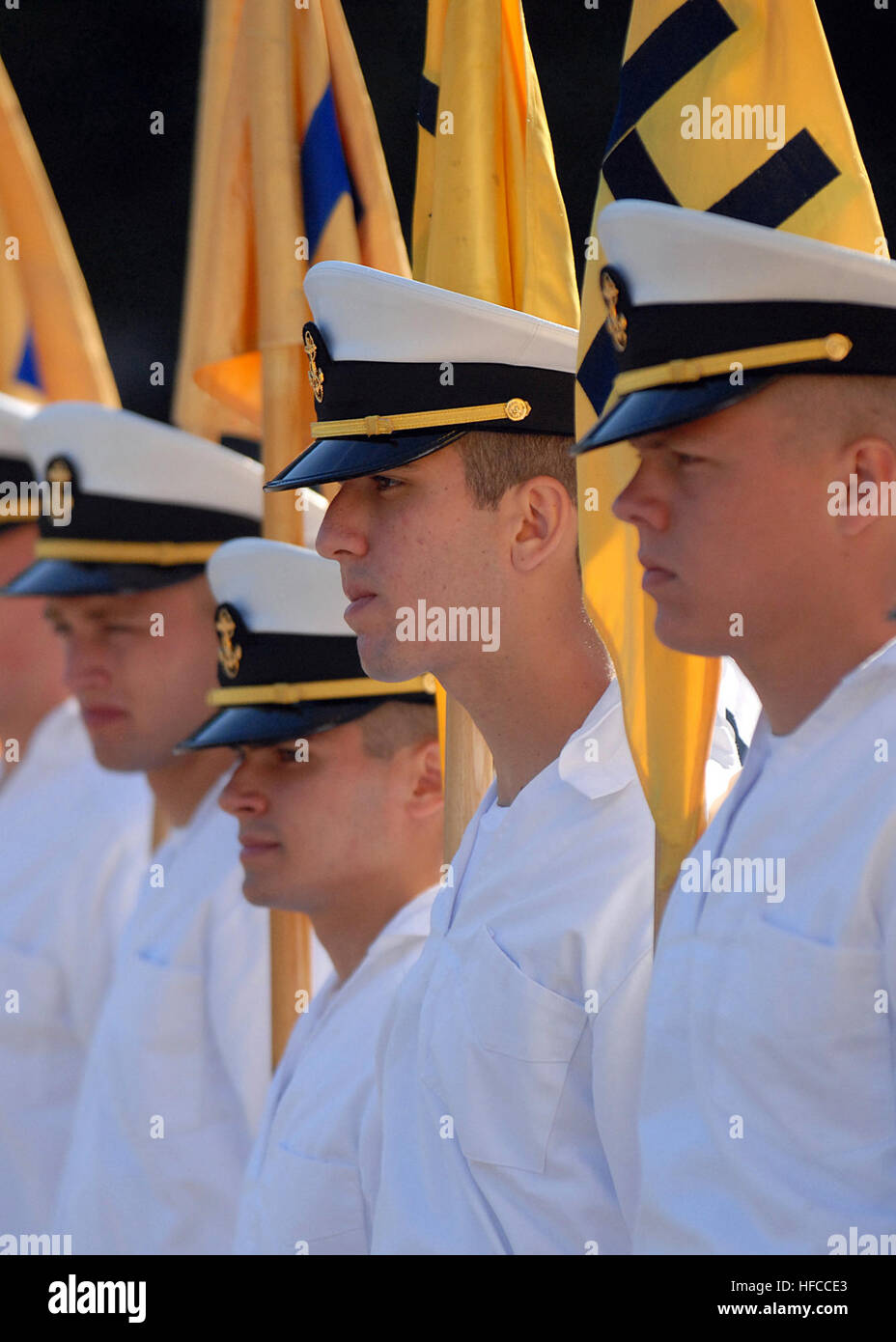 U.S. Naval Academy midshipmen participate in a formal parade on the ...
