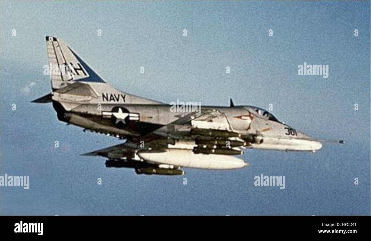 A-4E VA-163 Foster 1966 Stock Photo - Alamy