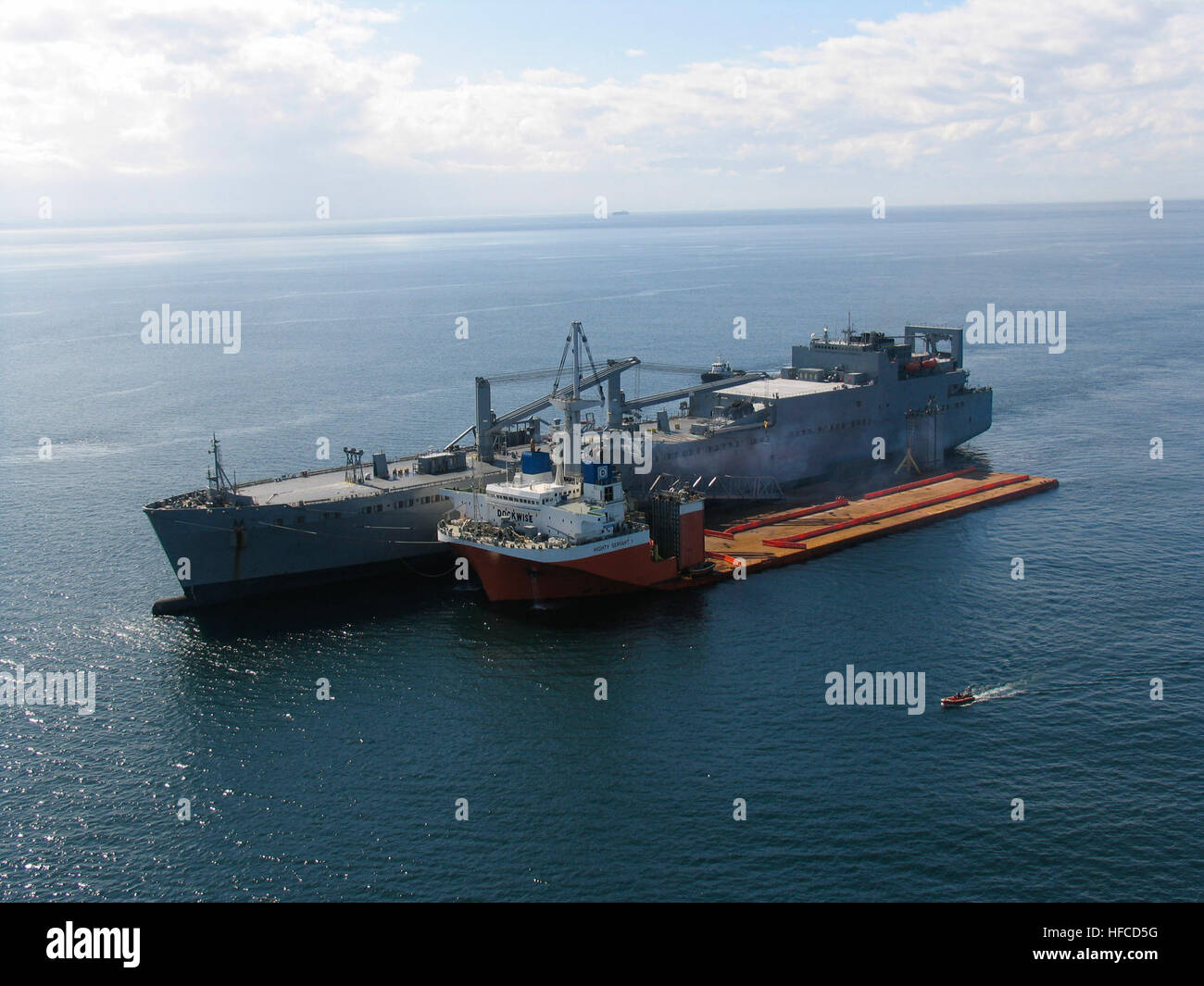 Mobile Landing Platform Stock Photo - Alamy