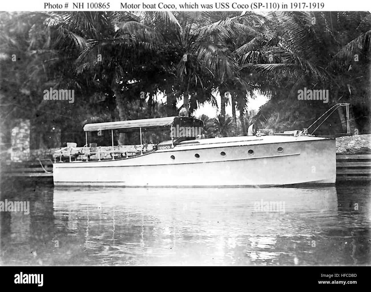 Motorboat Coco (1917 Stock Photo - Alamy