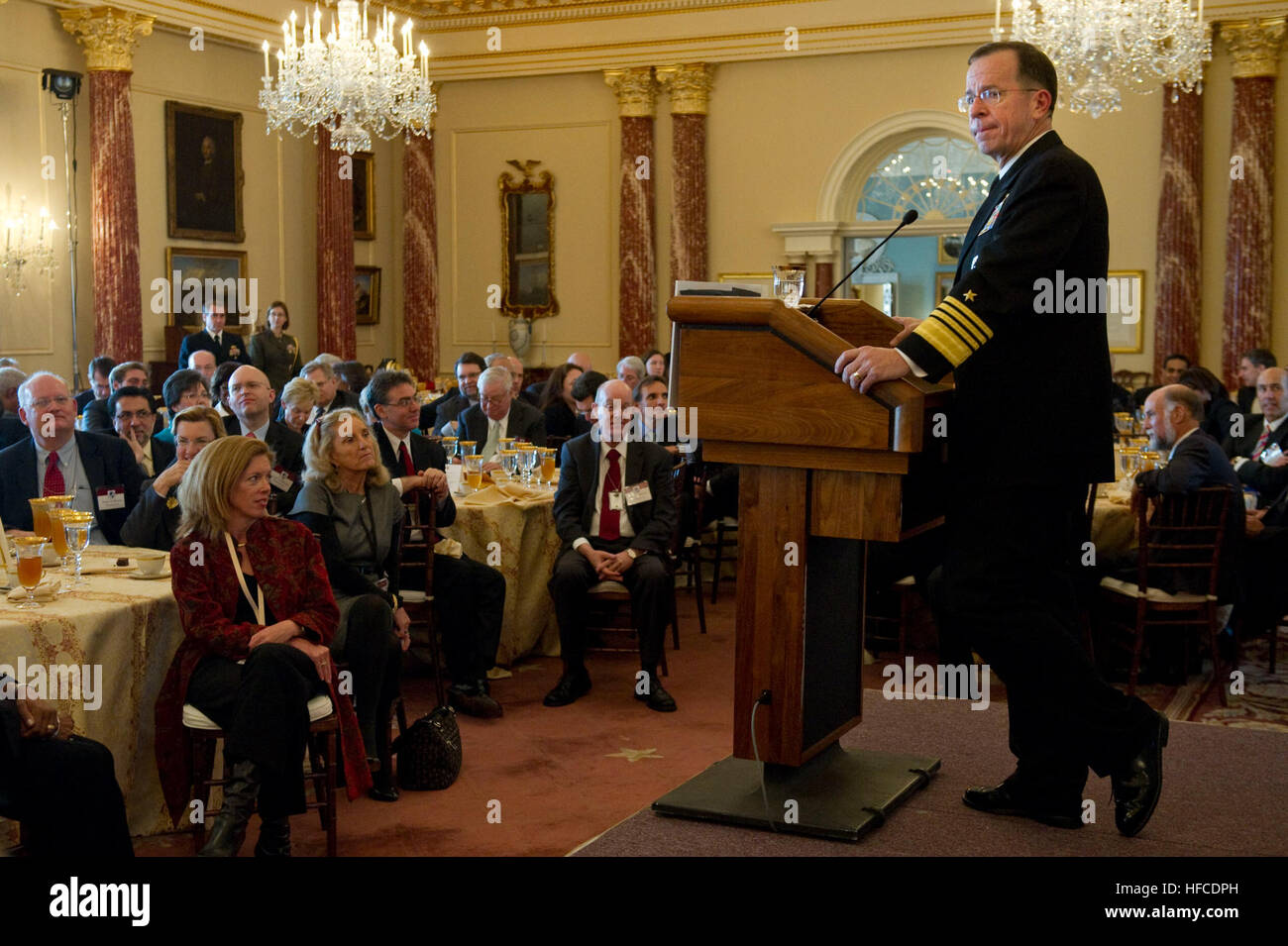 U.S. Navy Adm. Mike Mullen, chairman of the Joint Chiefs of Staff ...