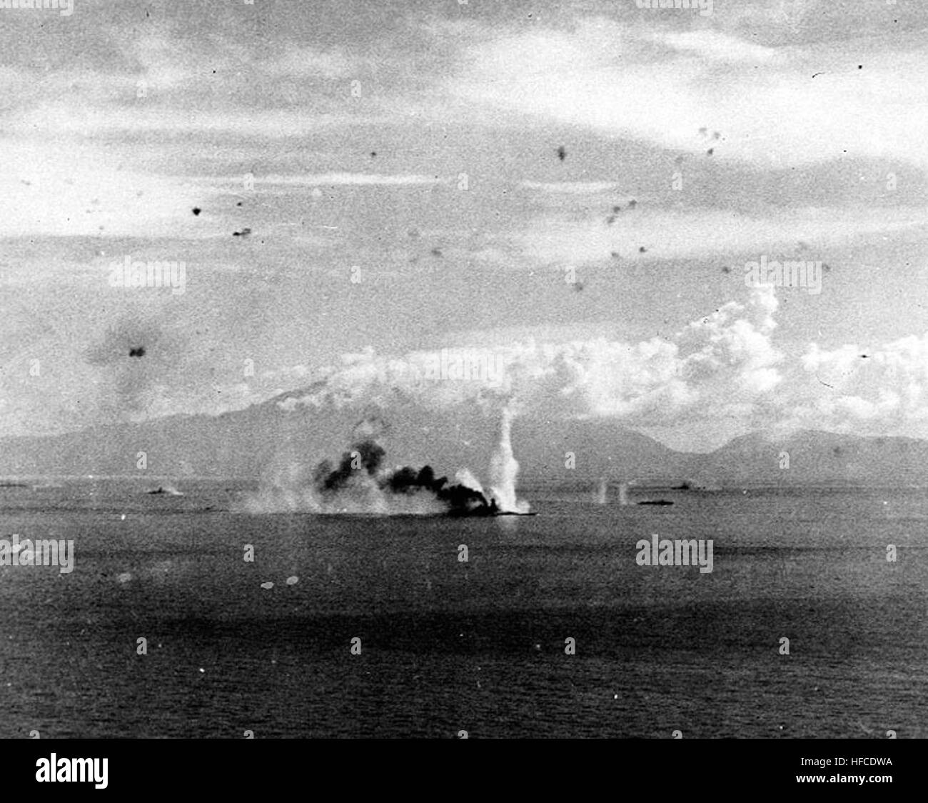Musashi under attack Stock Photo - Alamy